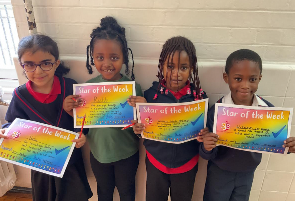 St John The Baptist Primary School | star of the week1